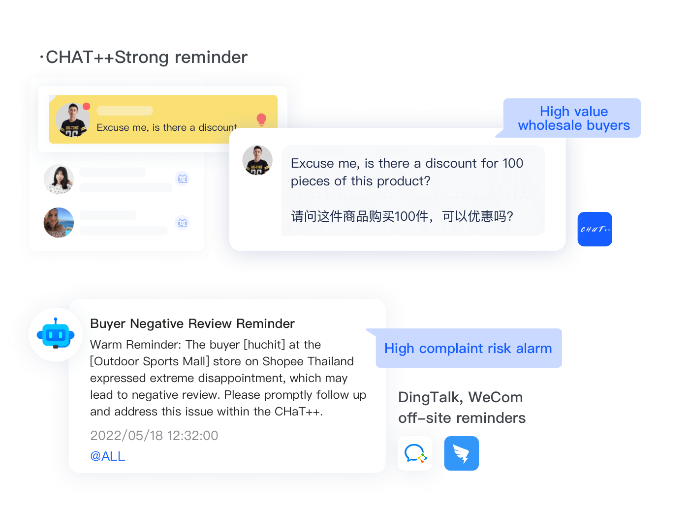 乐聊Chat++ | 专业多站多店运营客服管理软件