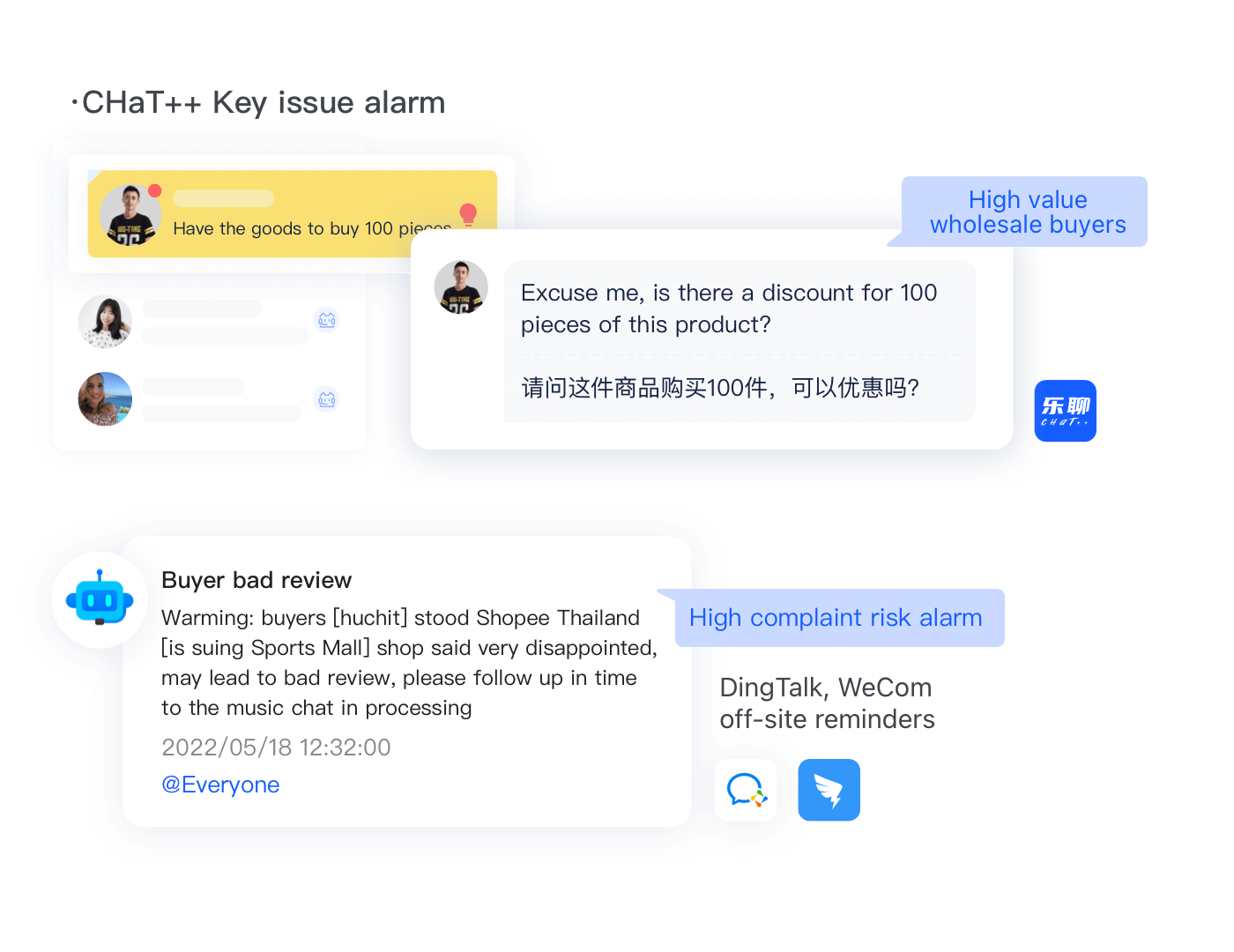 乐聊Chat++ | 专业多站多店运营客服管理软件